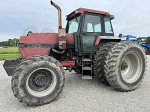 SOLD - 1986 Case IH 3594 tractor MFWD 6,504 hrs. engine overhaul approx ...