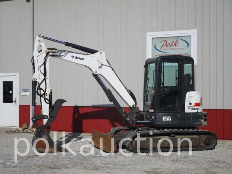 2018 Bobcat E55 Construction Compact Excavators for Sale | Tractor Zoom