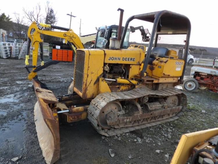 SOLD - John Deere 550A Construction Dozers | Tractor Zoom