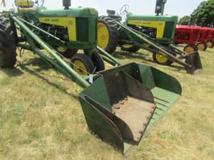SOLD - 717. John Deere # 45 Trip Bucket Loader, Manure bucket with Snow ...