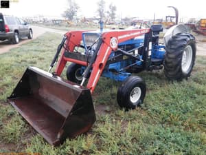 SOLD - 9555- 1962 Ford 4000 Loader Tractor Tractors with 4,180 Hrs ...