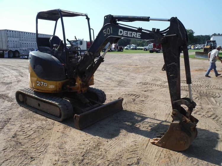 2014 John Deere 27D Construction Compact Excavators for Sale | Tractor Zoom