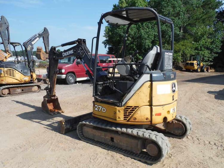 2014 John Deere 27D Construction Compact Excavators for Sale | Tractor Zoom