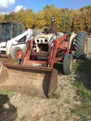 SOLD - 990 DAVID BROWN DIESEL TRACTOR W/ CASE LOADER Tractors with 55 ...