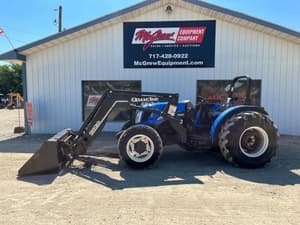 SOLD - 2005 New Holland TN75 Lot No. 900342 Tractors with 2,394 Hrs ...