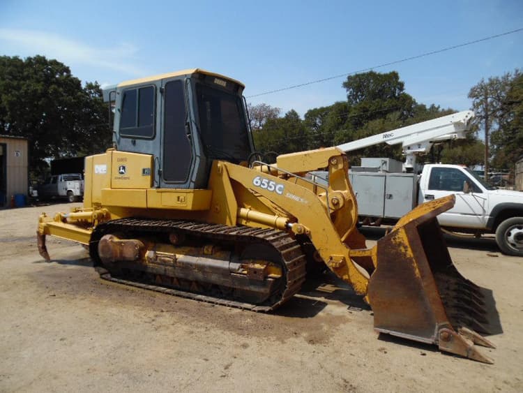 SOLD - John Deere 655C Construction Track Loaders | Tractor Zoom