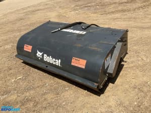 SOLD - 2012 Bobcat 72” Sweeper Skid Steer Attachment, Quick Attach, 845 ...