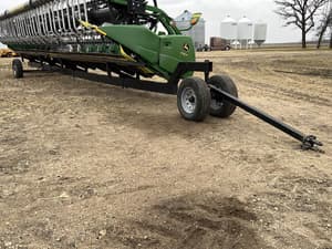 SOLD - Vulcan Ironworks 35' 4-wheel header trailer, flex bar, ST225 ...