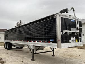 SOLD - 2014 Stoughton 42' tandem axle aluminum hopper bottom trailer ...