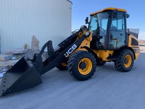 SOLD - 2016 JCB 407 Wheel Loader with 68" Dirt Bucket, PIN ...