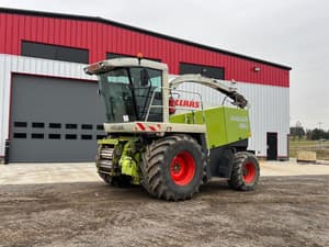 SOLD - "ABSOLUTE" 2004 Claas 850 Jaguar Forage Chopper Harvesting with ...