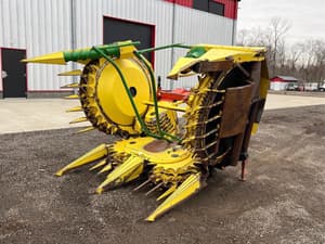 SOLD - "ABSOLUTE" John Deere 676 Kemper Head Harvesting with 4 Rows ...