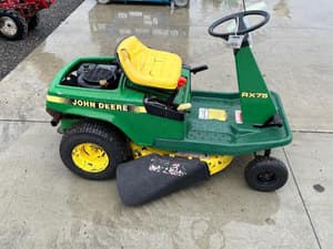 SOLD - "ABSOLUTE" John Deere RX75 Lawn Tractor Other Equipment ...