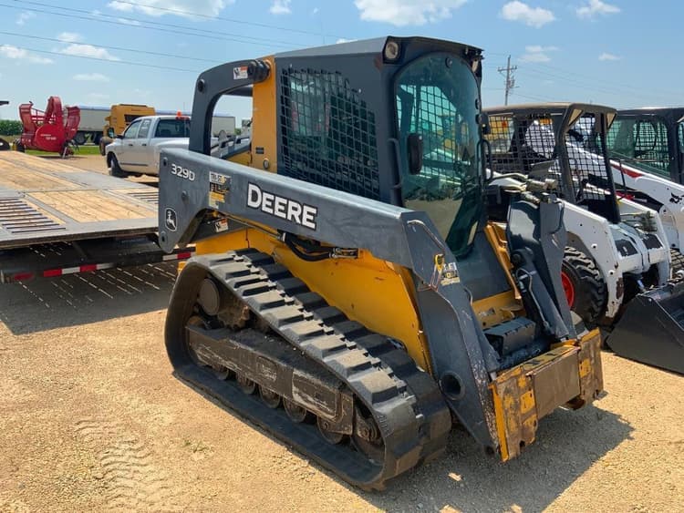 SOLD - 2011 John Deere 329D Construction Compact Track Loaders ...