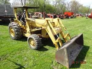 SOLD - Ford 445C 4wd Tractor w/ Loader & Backhoe, Shuttle Transmission ...
