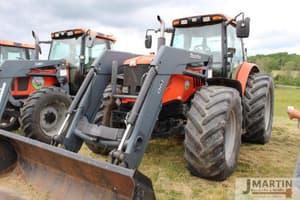 SOLD - Agco RT120A tractor w/ Quickee Q61 loader w/ JRB hookup Tractors ...
