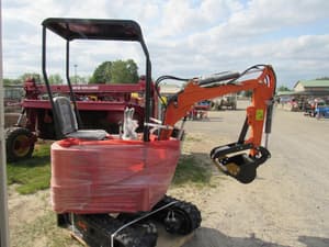 SOLD - AGROTK Mini Excavator QH-12 (NEW) w/thumb gas engine ...