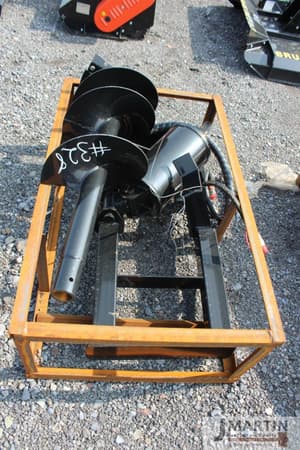 SOLD - AGT SSECAG-Y skid mount post hole auger Other Equipment ...