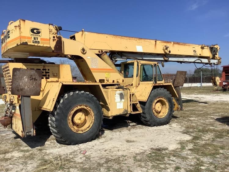Grove RT58D Construction Crane for Sale | Tractor Zoom