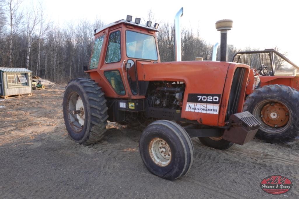 SOLD - Allis Chalmers 7020 Lot No. 9 Tractors with 7,310 Hrs | Tractor Zoom