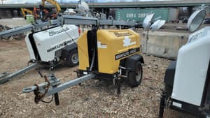 SOLD - Allmand Night Lite Pro 2 Light Tower Construction with --- Hrs ...