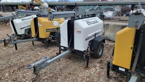 SOLD - Allmand Night Lite Pro 2 Light Tower Construction with --- Hrs ...