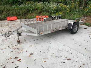SOLD - ALUMA 81112 12? Aluminum Trailer Other Equipment with --- Ft ...
