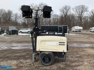 SOLD - Atlas Copco V5+ Diesel Light Tower Construction with 3,387 Hrs ...