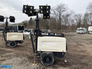SOLD - Atlas Copco V5+ Diesel Light Tower Construction with 6,334 Hrs ...