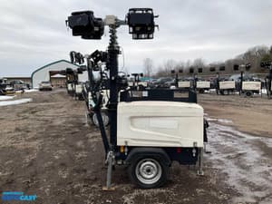 SOLD - Atlas Copco V5+ Diesel Light Tower Construction with 3,090 Hrs ...
