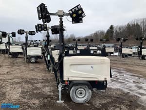 SOLD - Atlas Copco V5+ Diesel Light Tower Construction with 2,186 Hrs ...
