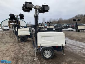 SOLD - Atlas Copco V5+ Diesel Light Tower Construction with 3,044 Hrs ...