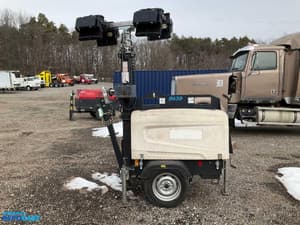 SOLD - Atlas Copco V5+ Diesel Light Tower Construction with 1,569 Hrs ...