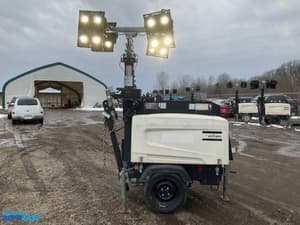 SOLD - Atlas Copco V5+ Diesel Light Tower Construction with 3,275 Hrs ...
