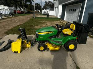 SOLD - John Deere X300 Lot No. 57728 Other Equipment with 554 Hrs ...