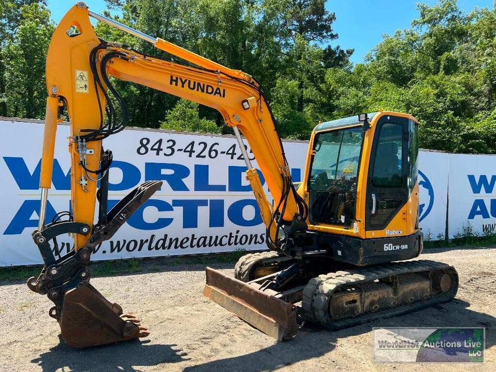 2014 Hyundai 60CR-9A Construction Compact Excavators for Sale | Tractor ...