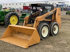 SOLD - CASE 60XT RUBBER TIRE SKID STEER, 11R22.5 TIRES, AUX. HYDRAULICS ...