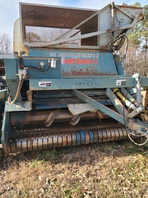 SOLD - Amadas 4-Row Peanut Combine without vine spreader. Serial ...