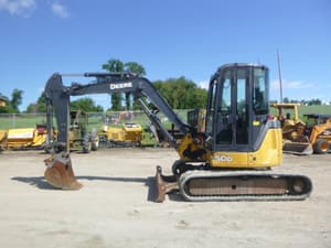 SOLD - 2010 John Deere 50D Lot No. 6337 Construction with 5,999 Hrs ...