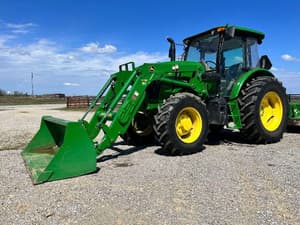 SOLD - John Deere 6120E Tractor w/ H310 Loader - 805.3hrs - SN ...