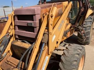 SOLD - Back Hoe- Extendahoe Case 580k Construction with --- Hrs ...