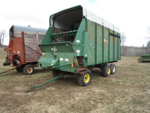 SOLD - Badger 16' Chopper Box on Tandem Running Gear (Hayward, WI ...