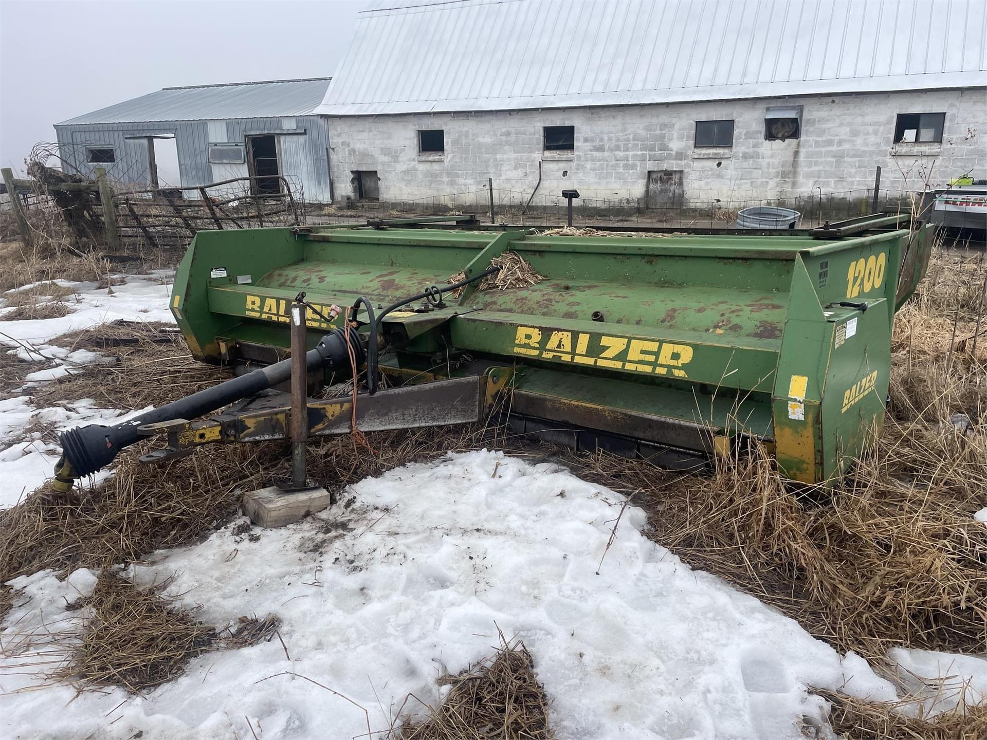 Balzer 1200 Hay and Forage Mowers - Flail/Stalk Choppers for Sale ...