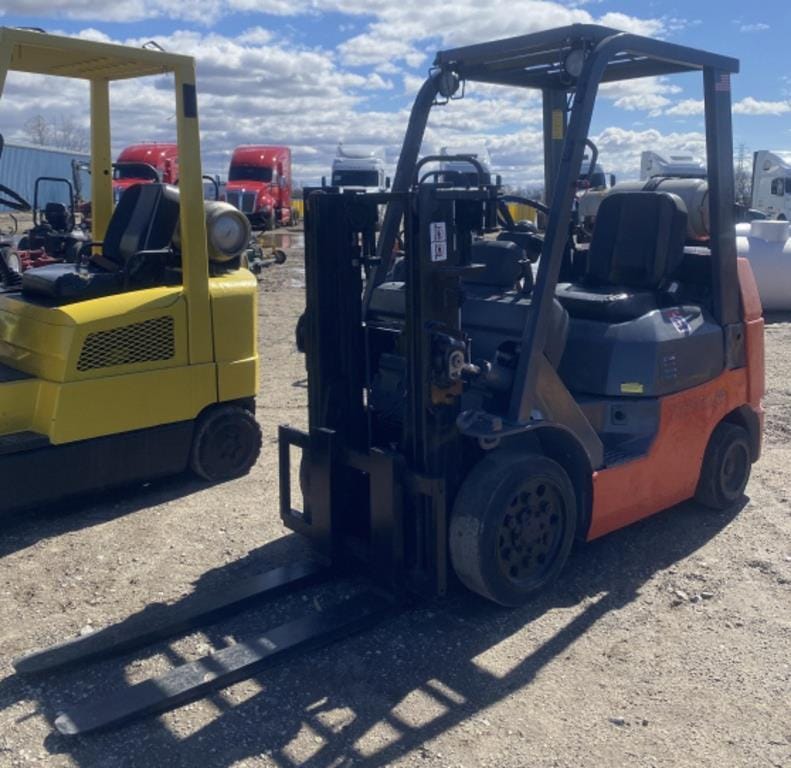 SOLD - Toyota 7FGCU25 Construction with 25,446 Hrs | Tractor Zoom