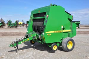 SOLD - 2007 John Deere 558 Lot No. 25-72 Hay and Forage with --- Bales ...
