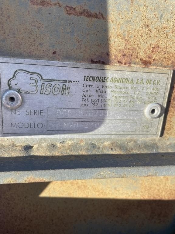 Bison NVH210 Other Equipment 3 Point Attachments for Sale | Tractor Zoom