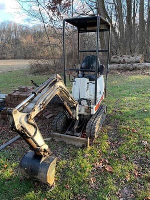 SOLD - Bobcat 316 Compact Mini Excavator Construction with 1,408 Hrs ...