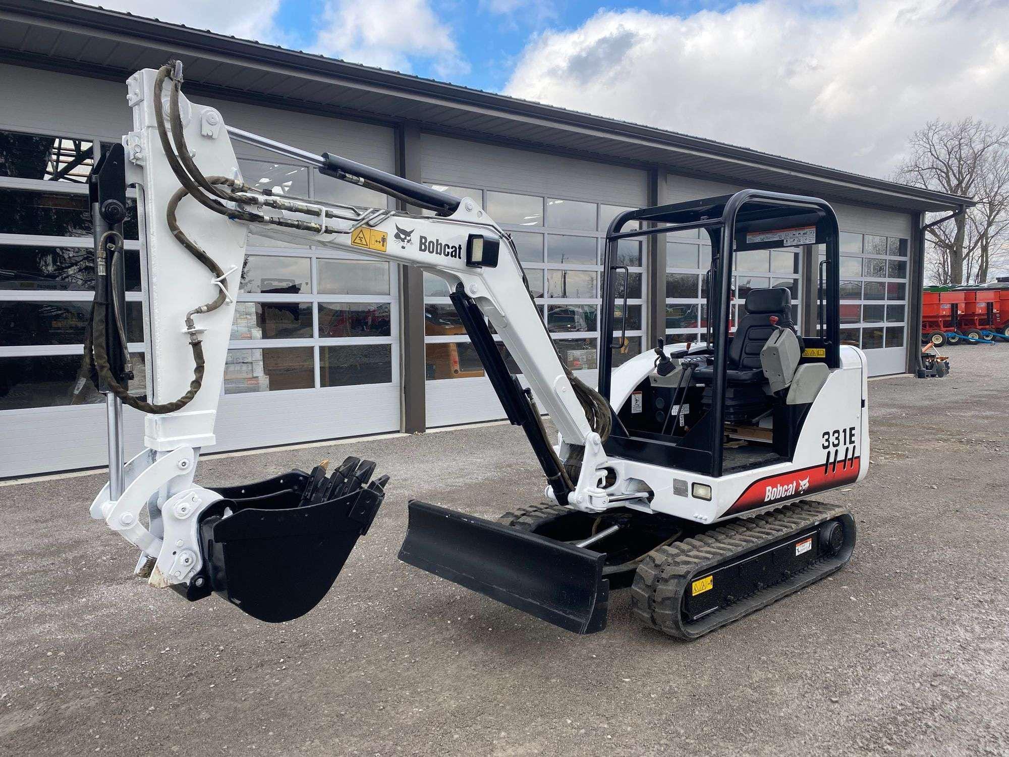 SOLD - Bobcat 331E Construction with --- Hrs | Tractor Zoom