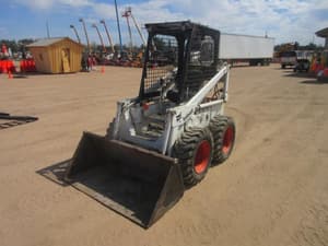 SOLD - Bobcat 610 Skidsteer with 60" Bucket Construction with 18,692 ...