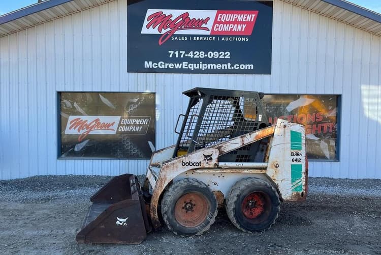 SOLD - Bobcat 642 Construction Skid Steers | Tractor Zoom